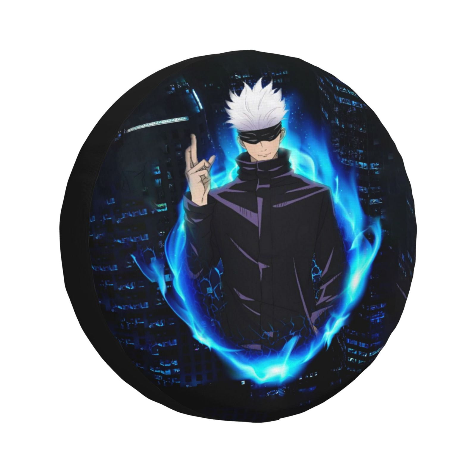 Jujutsu Kaisen Gojo Tire Cover Weatherproof Universal Wheel Protectors ...