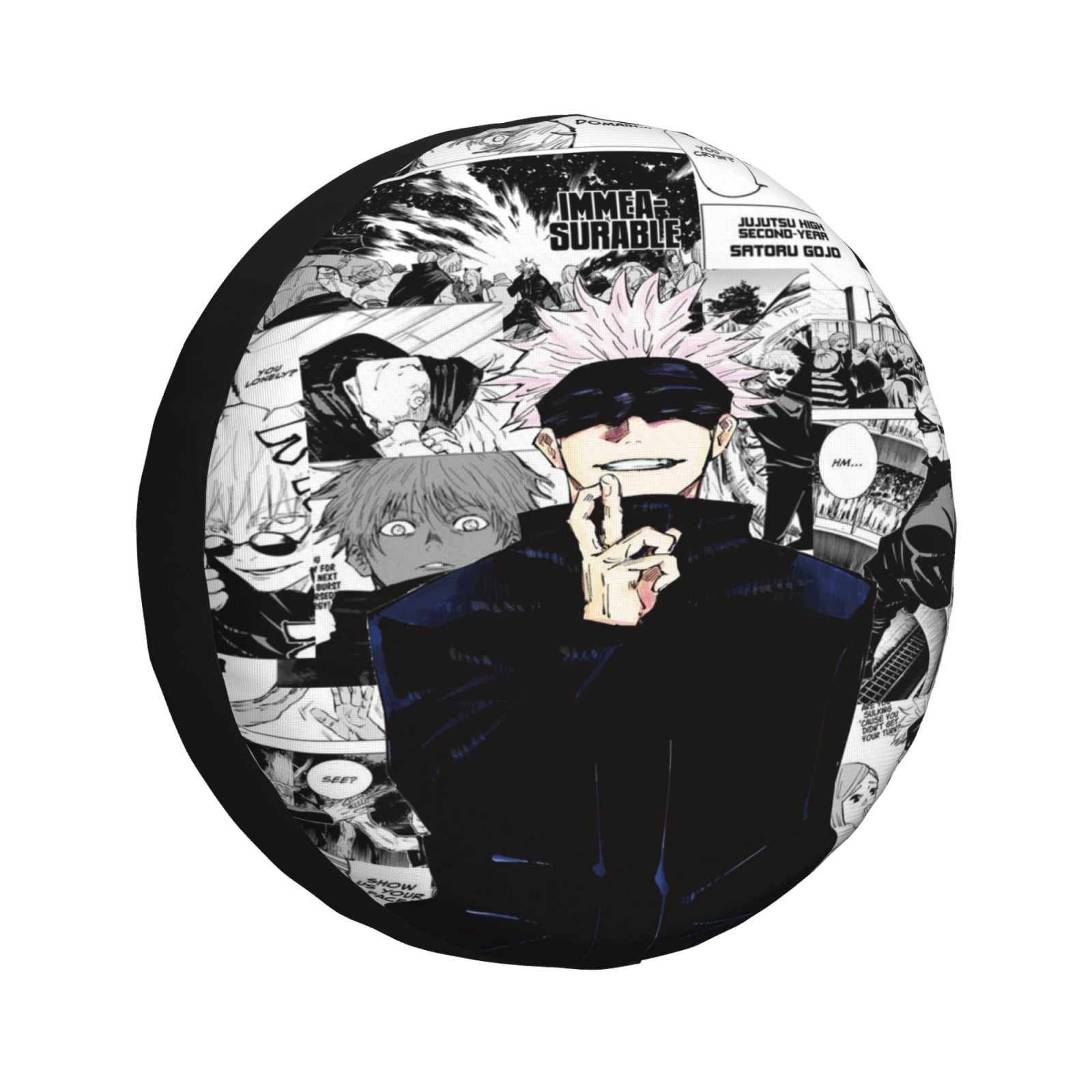 Jujutsu Kaisen Gojo Tire Cover Weatherproof Universal Wheel Protectors ...
