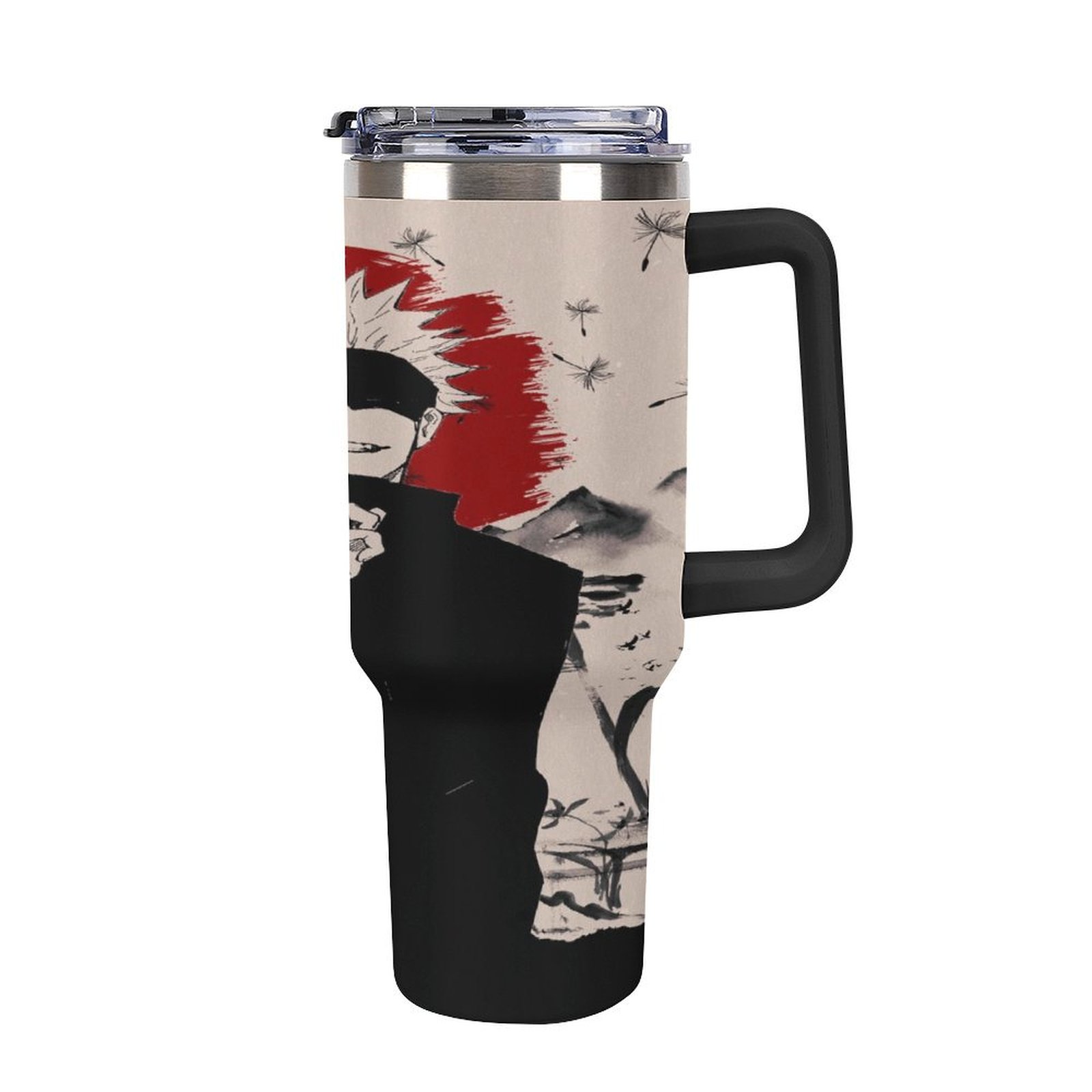 Jujutsu Kaisen Gojo Tumbler with Handle and Straw Lid Insulated ...