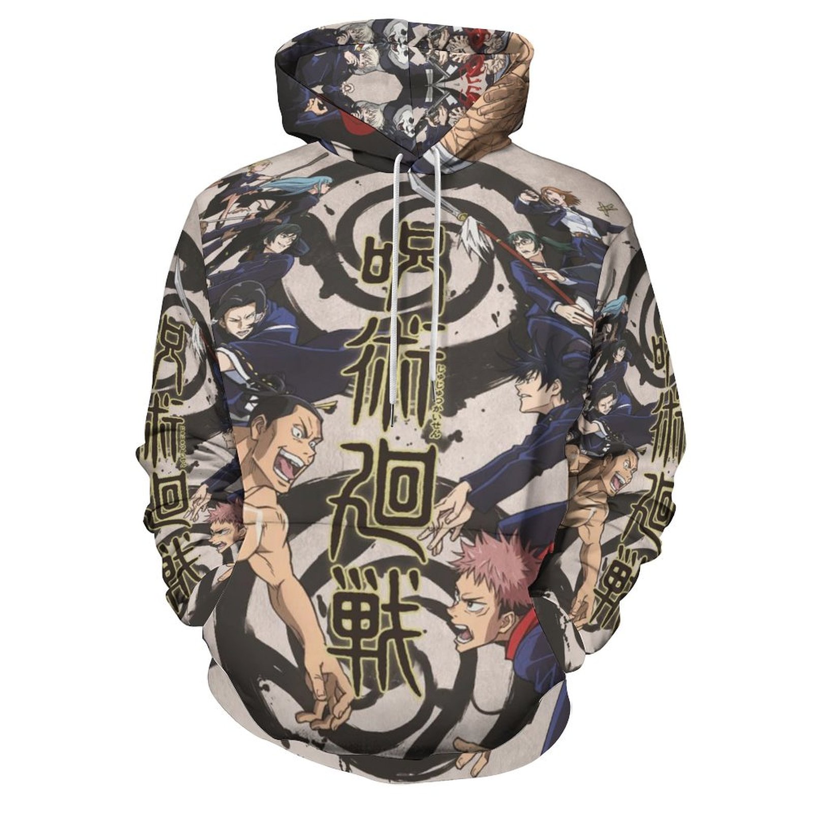 Jujutsu Kaisen Hoodie 3D Print Pullover Hooded Long Sleeve Sweatshirts ...