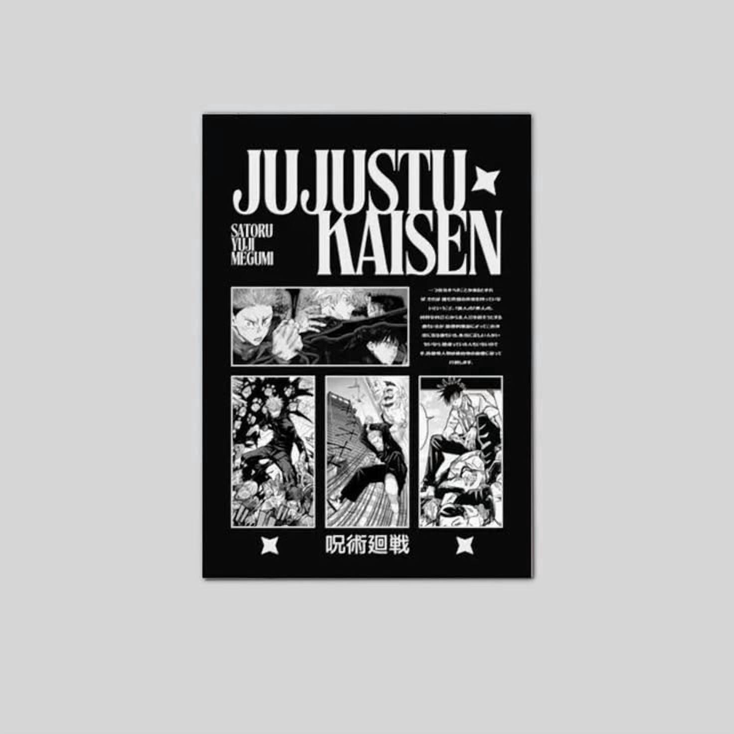 Jujutsu Kaisen (JJK) Satoru Gojo, Yuji Itadori, Megumi Fushiguro Poster ...