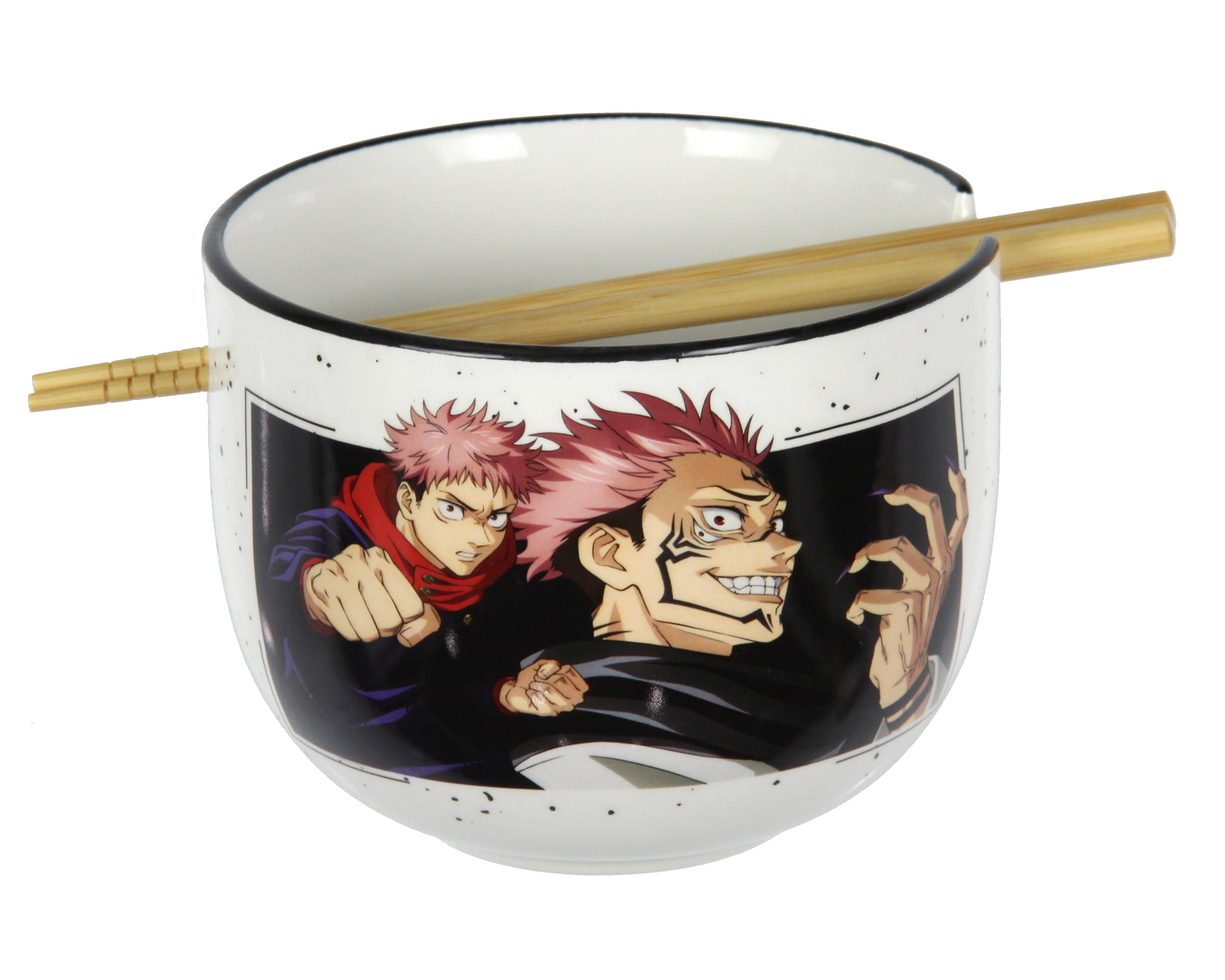Jujutsu Kaisen JJK Yuji and Sukuna Ramen Bundle Set with Soup Bowl And ...
