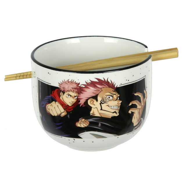 Jujutsu Kaisen JJK Yuji and Sukuna Ramen Bundle Set with Soup Bowl And ...
