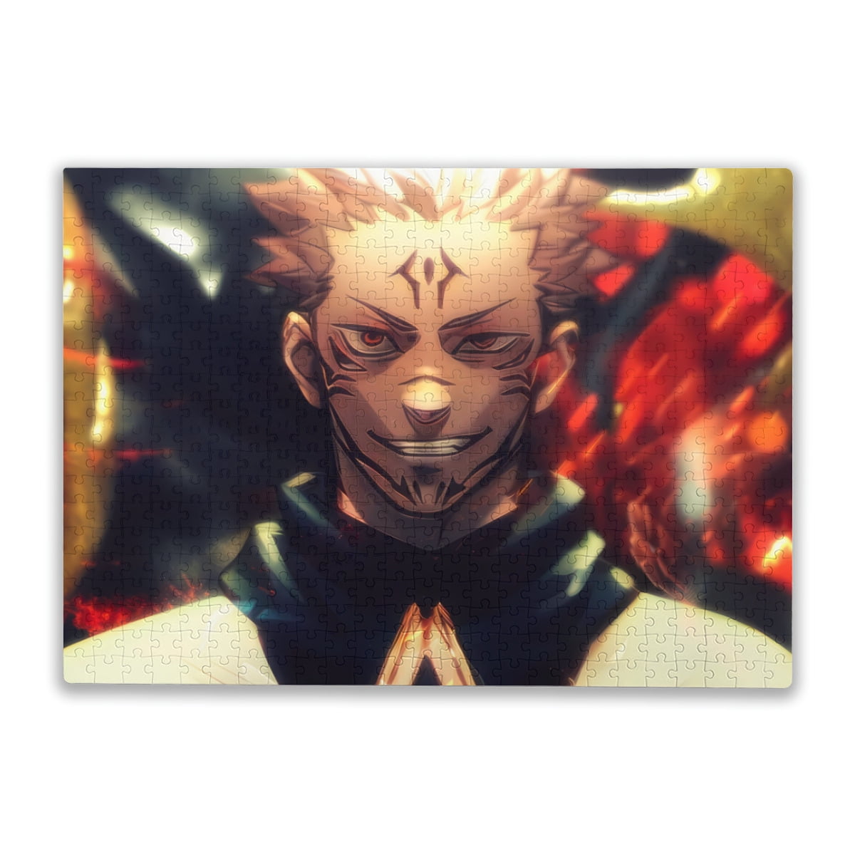 Jujutsu Kaisen Jigsaw Puzzle 500 Pieces, Cartoon Perfect Interlocking ...