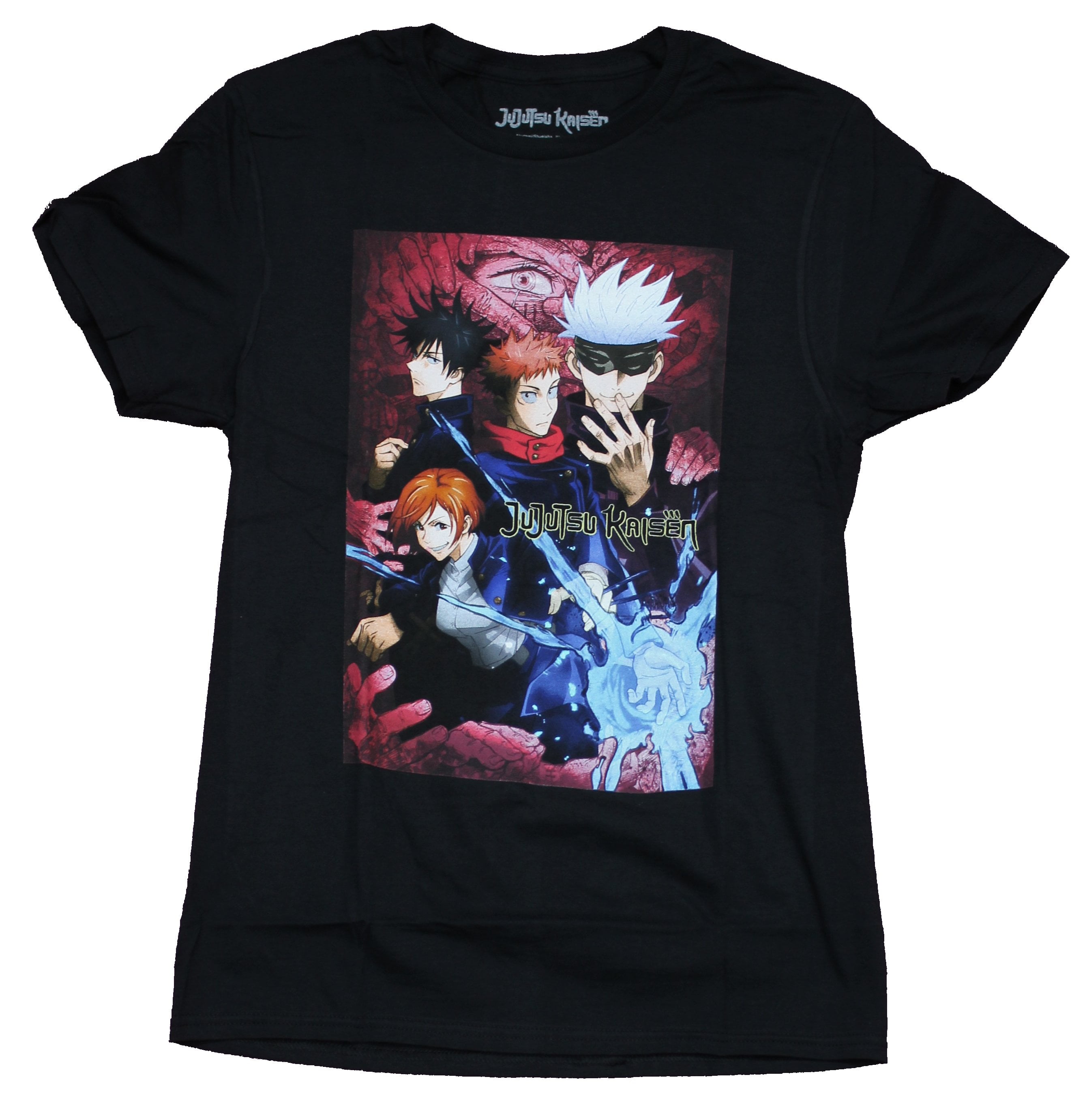 Jujutsu Kaisen Mens T-Shirt - Key Art Group Image (Large) - Walmart.com