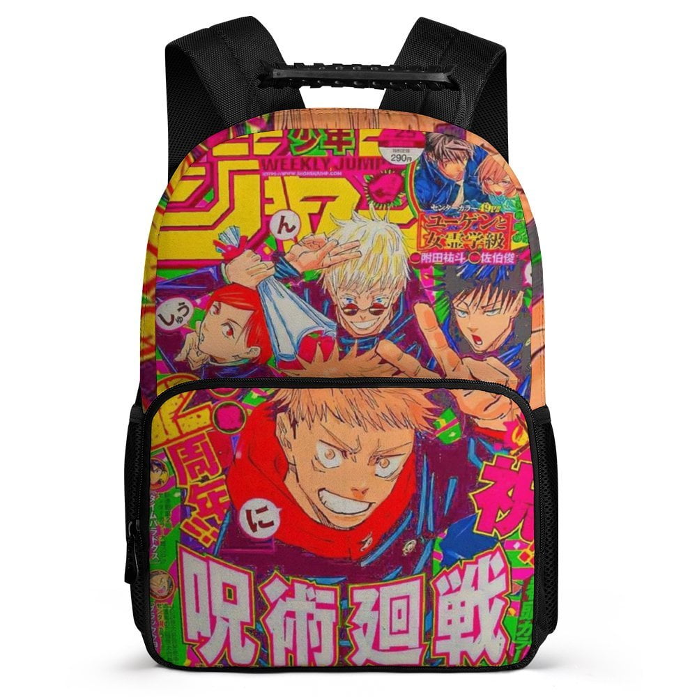 Jujutsu Kaisen Kid School Backpack Bookbag Casual Daypack Travel ...
