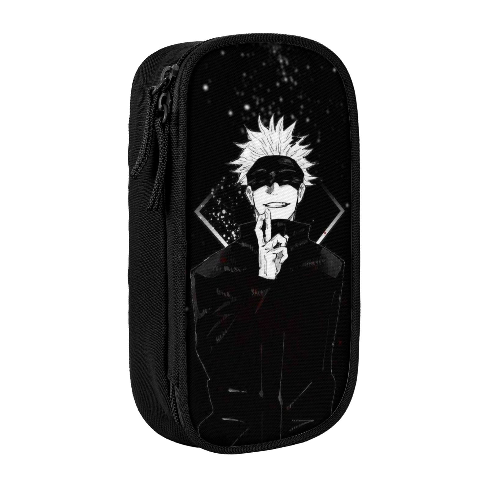 Jujutsu Kaisen Large Pencil Case, Durable Pencil Pouch with Big ...