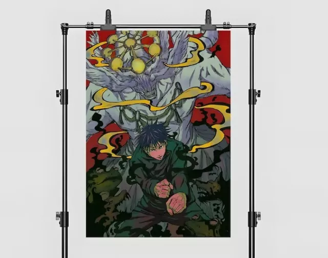 Jujutsu Kaisen Megumi Anime Poster, Jjk Anime Decor, Megumi Art, Anime ...