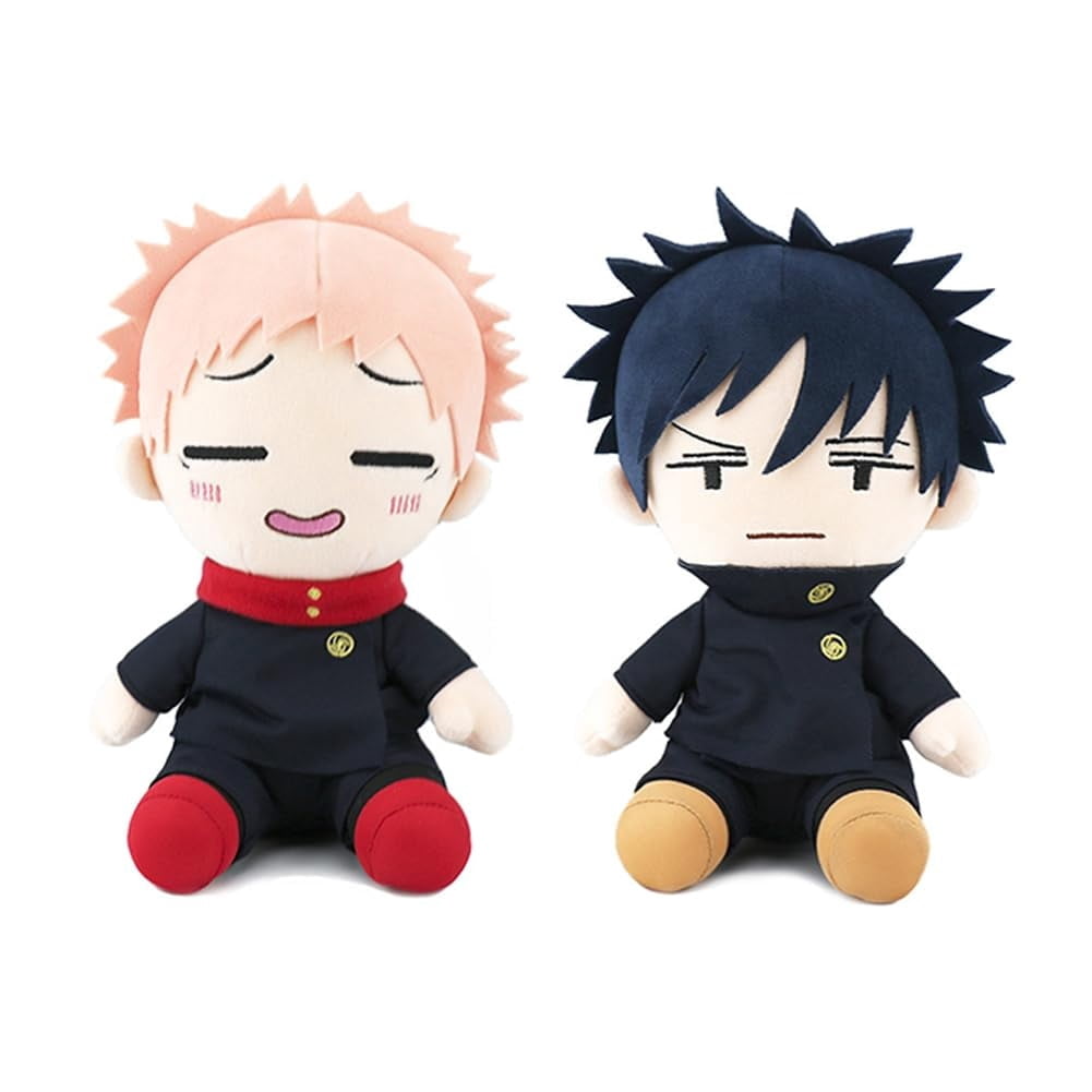 Jujutsu Kaisen Megumi Fushiguro Plush Pillow – 9-Inch Soft Stuffed ...