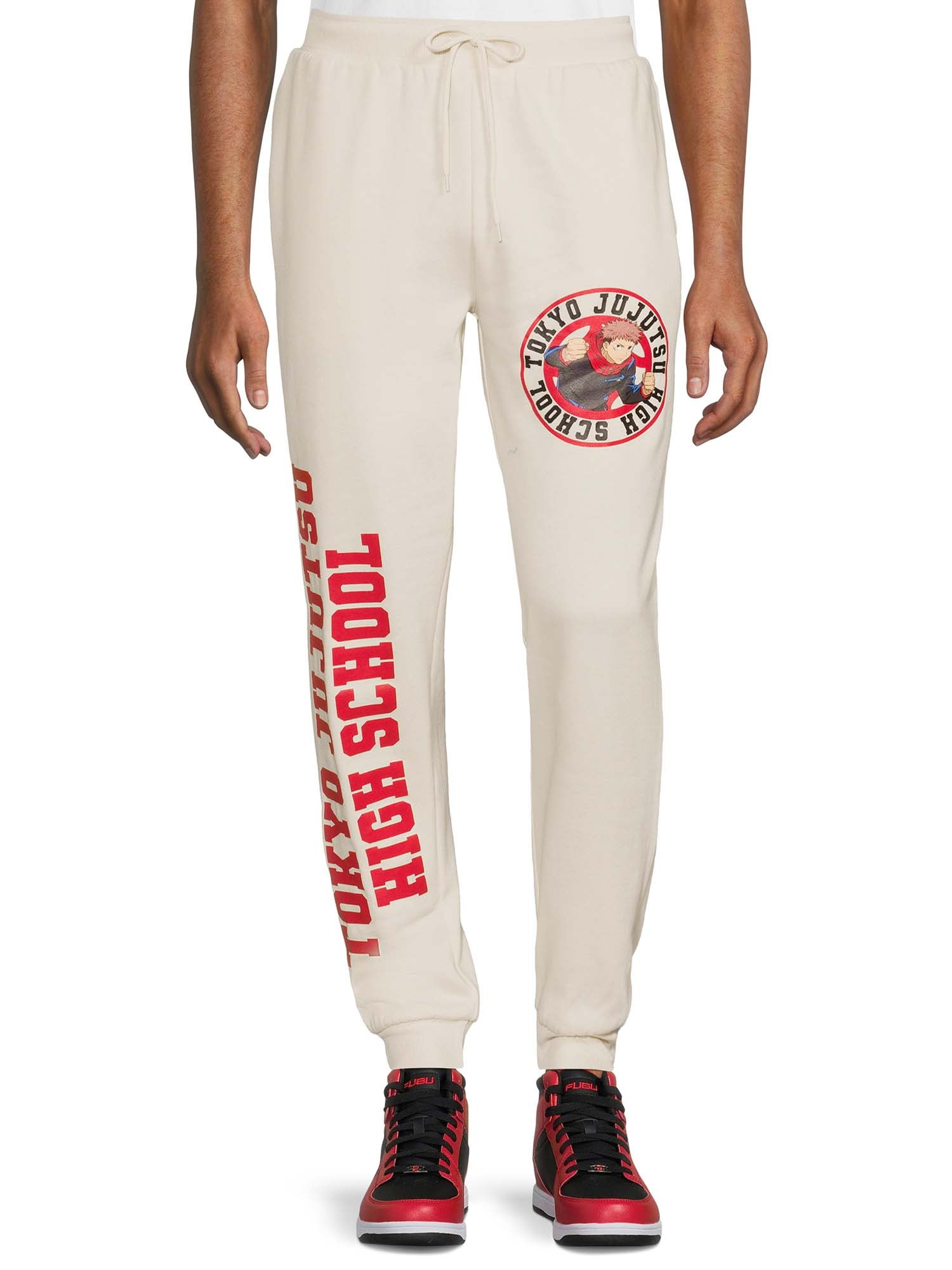 Jujutsu Kaisen Men's & Big Men's Jogger Pants, Sizes S-3XL, Cotton ...