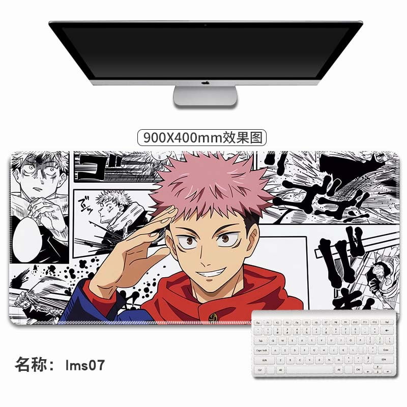 Jujutsu Kaisen Mouse Pad, Knot Yoshihito Anime Keyboard Pad\ Game ...