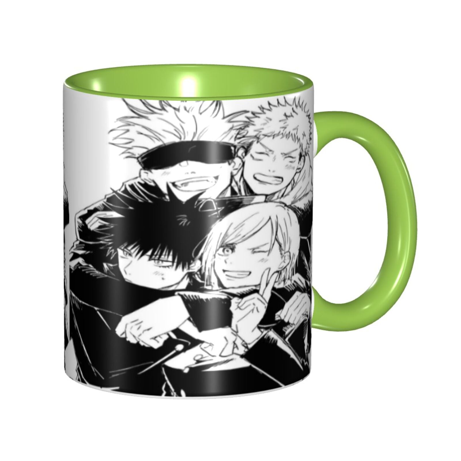 Jujutsu Kaisen Mug Cartoon Coffee Ceramic Anime Cup with Handle for ...