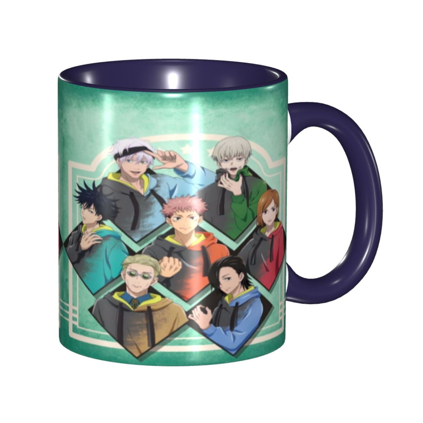 Jujutsu Kaisen Mug Cartoon Coffee Ceramic Anime Cup with Handle for ...