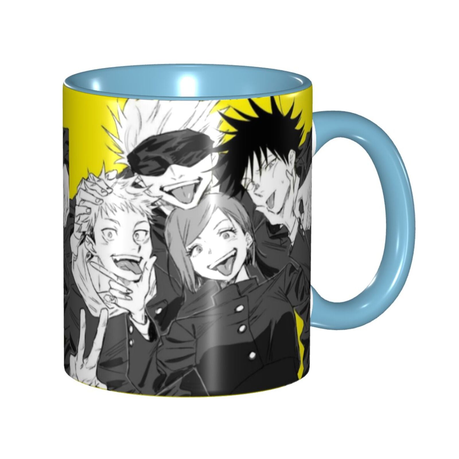 Jujutsu Kaisen Mug Cartoon Coffee Ceramic Anime Cup with Handle for ...