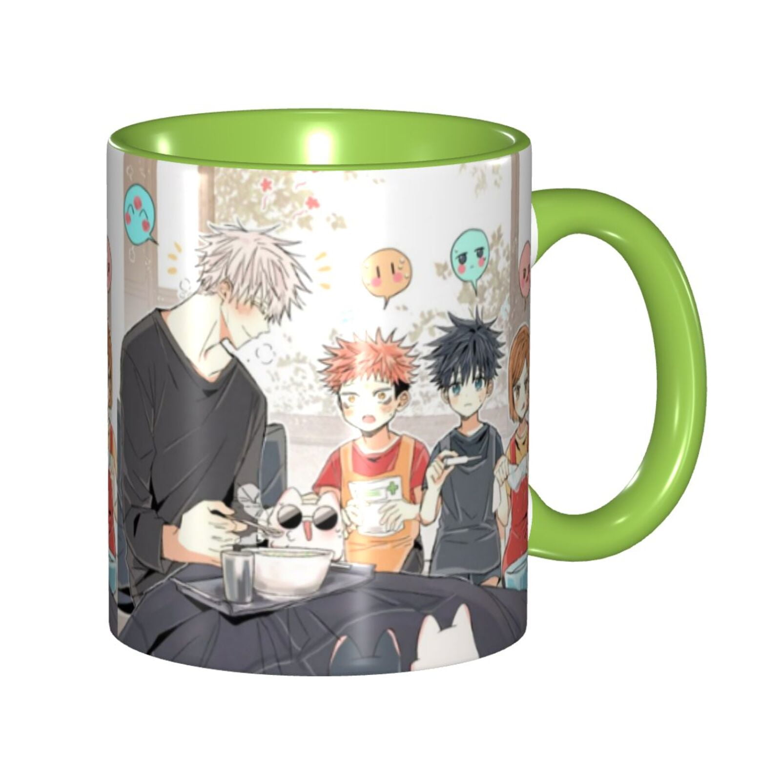 Jujutsu Kaisen Mug Cartoon Coffee Ceramic Anime Cup with Handle for ...