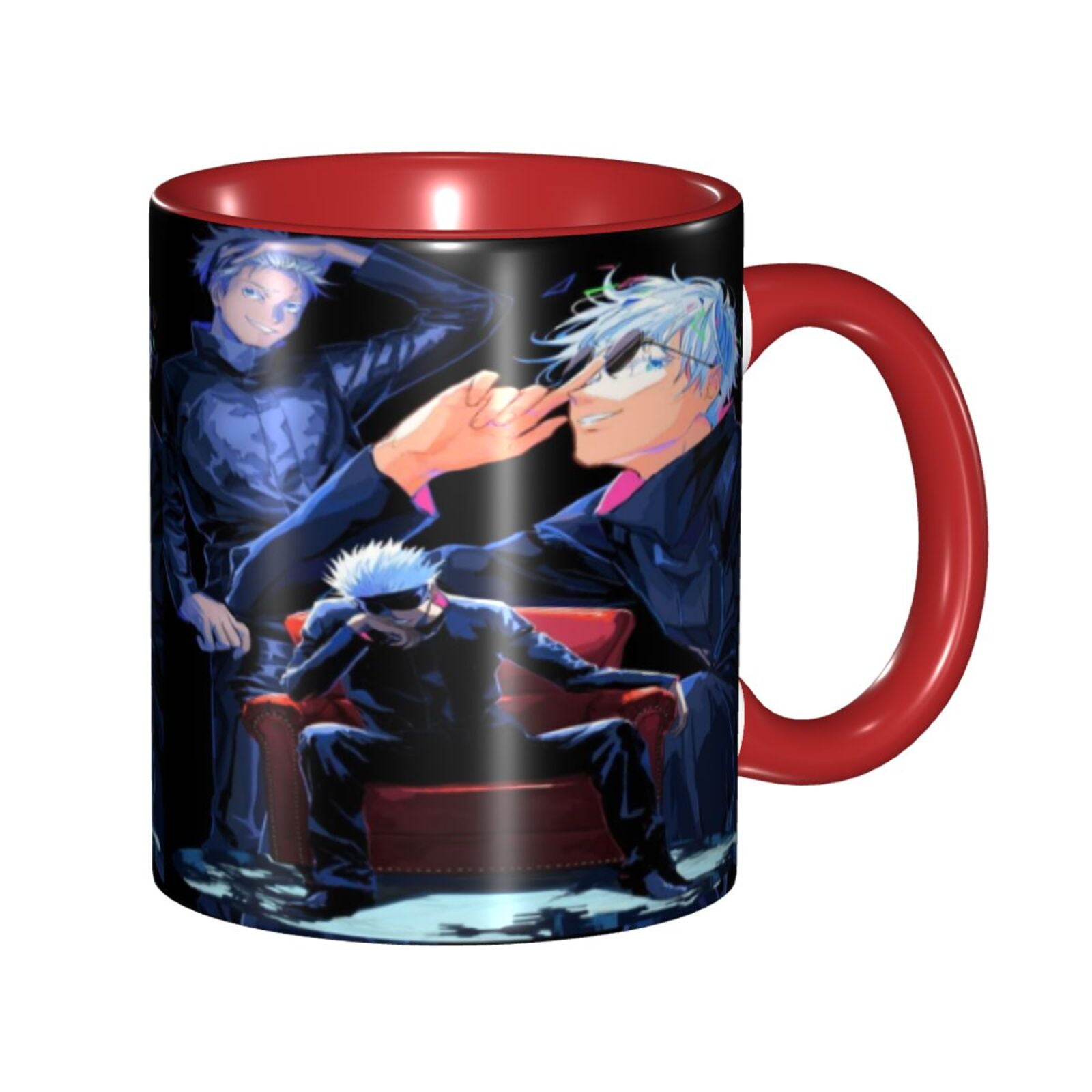 Jujutsu Kaisen Mug Cartoon Coffee Ceramic Anime Cup with Handle for ...