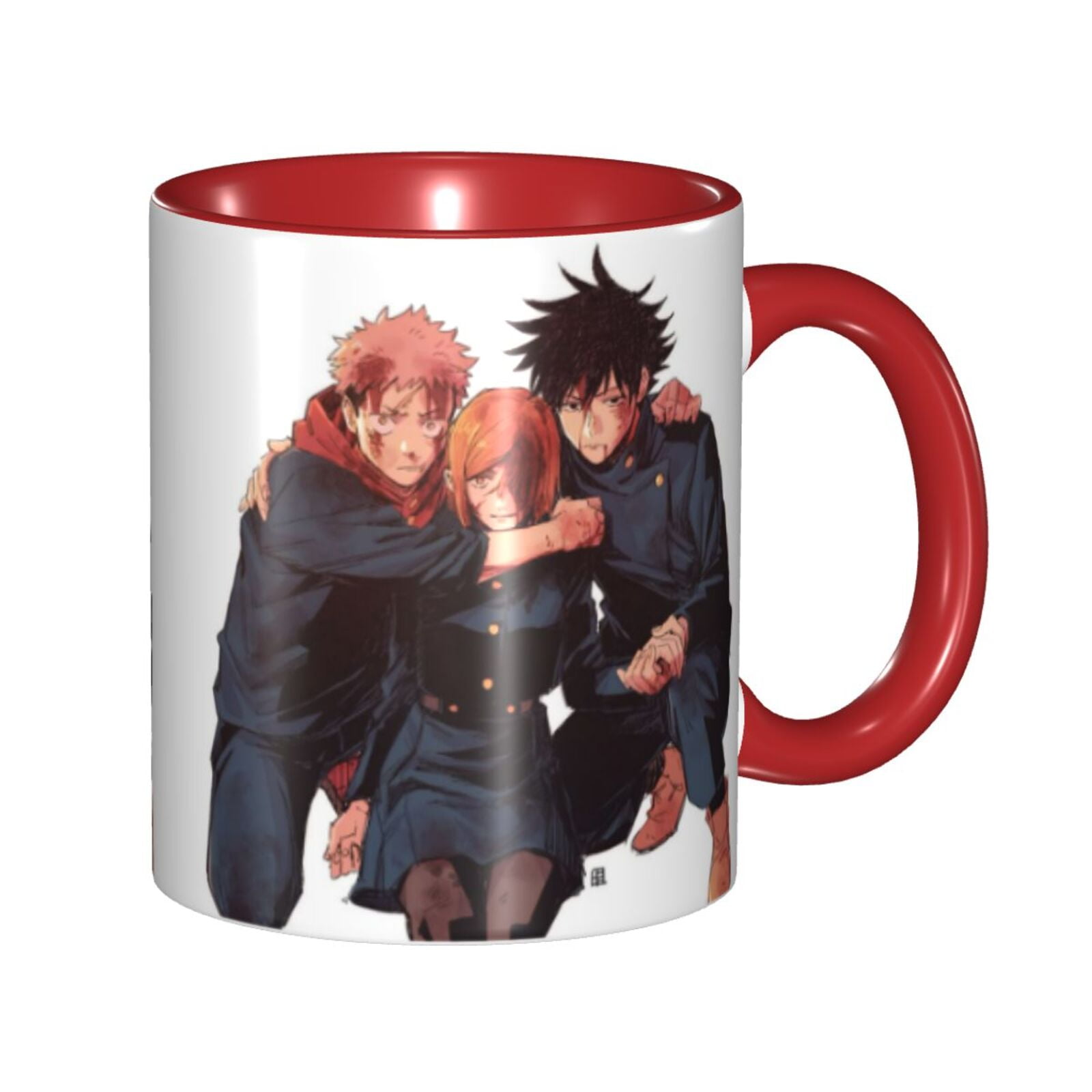 Jujutsu Kaisen Mug Cartoon Coffee Ceramic Anime Cup with Handle for ...