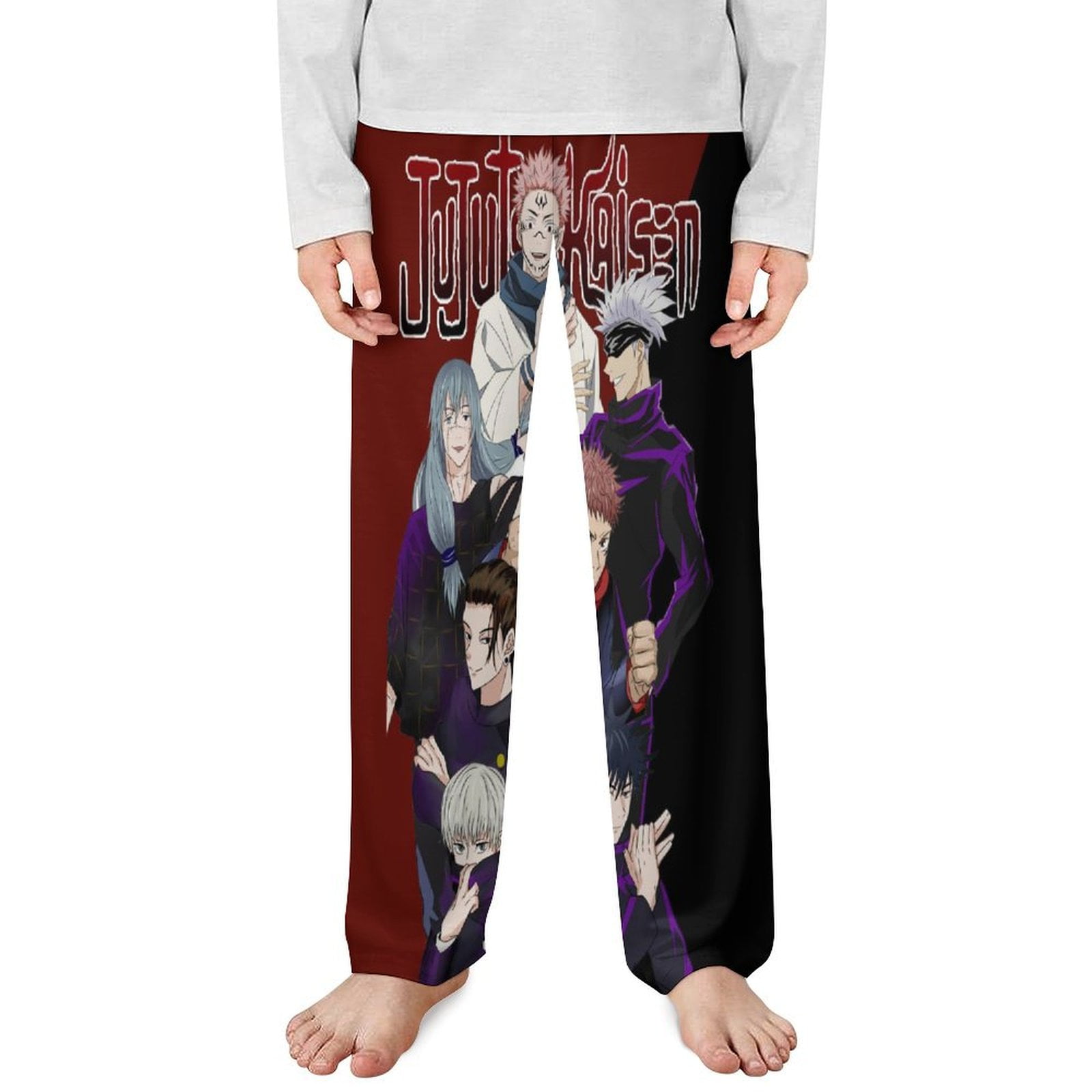 Jujutsu Kaisen Pajama Pants Long Sleep Pants Lounge Bottoms with ...