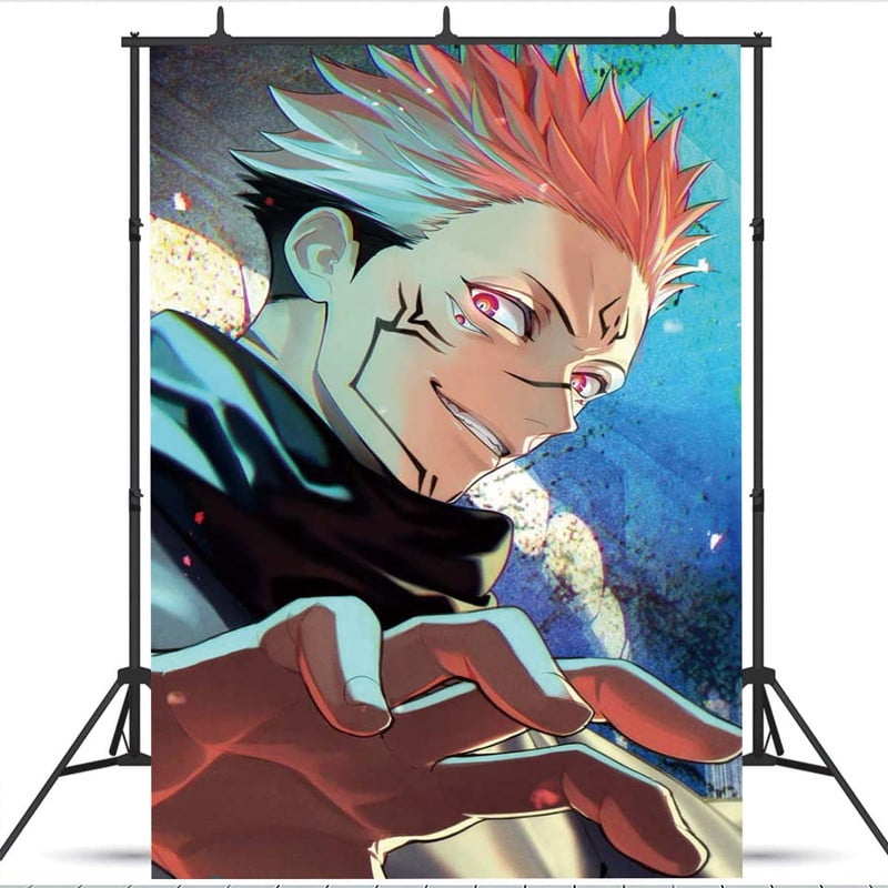 Jujutsu Kaisen Party Supplies Backdrop Banner Poster Birthday ...