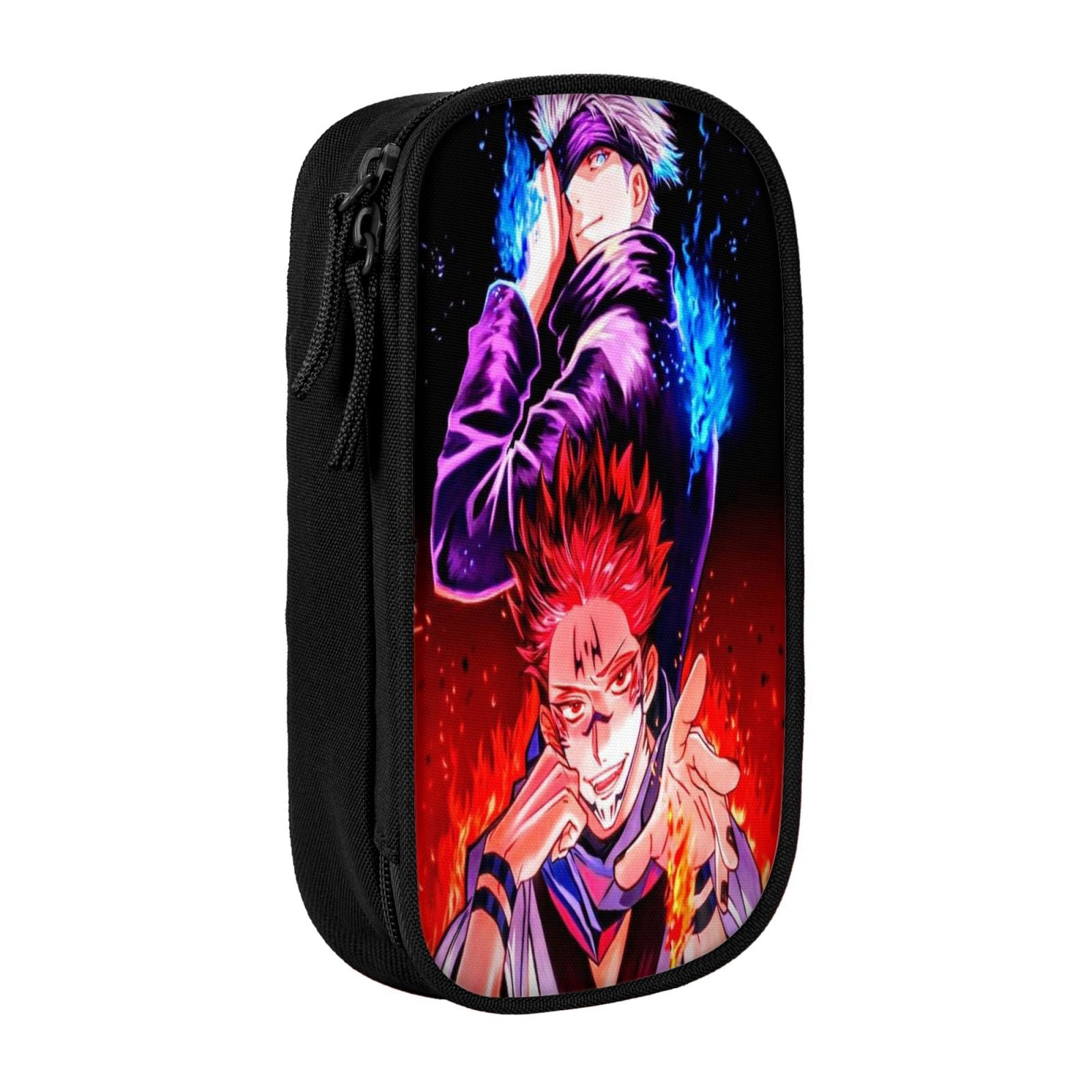 Jujutsu Kaisen Pencil Case Large Capacity Pen Case Double Zippers Pen ...