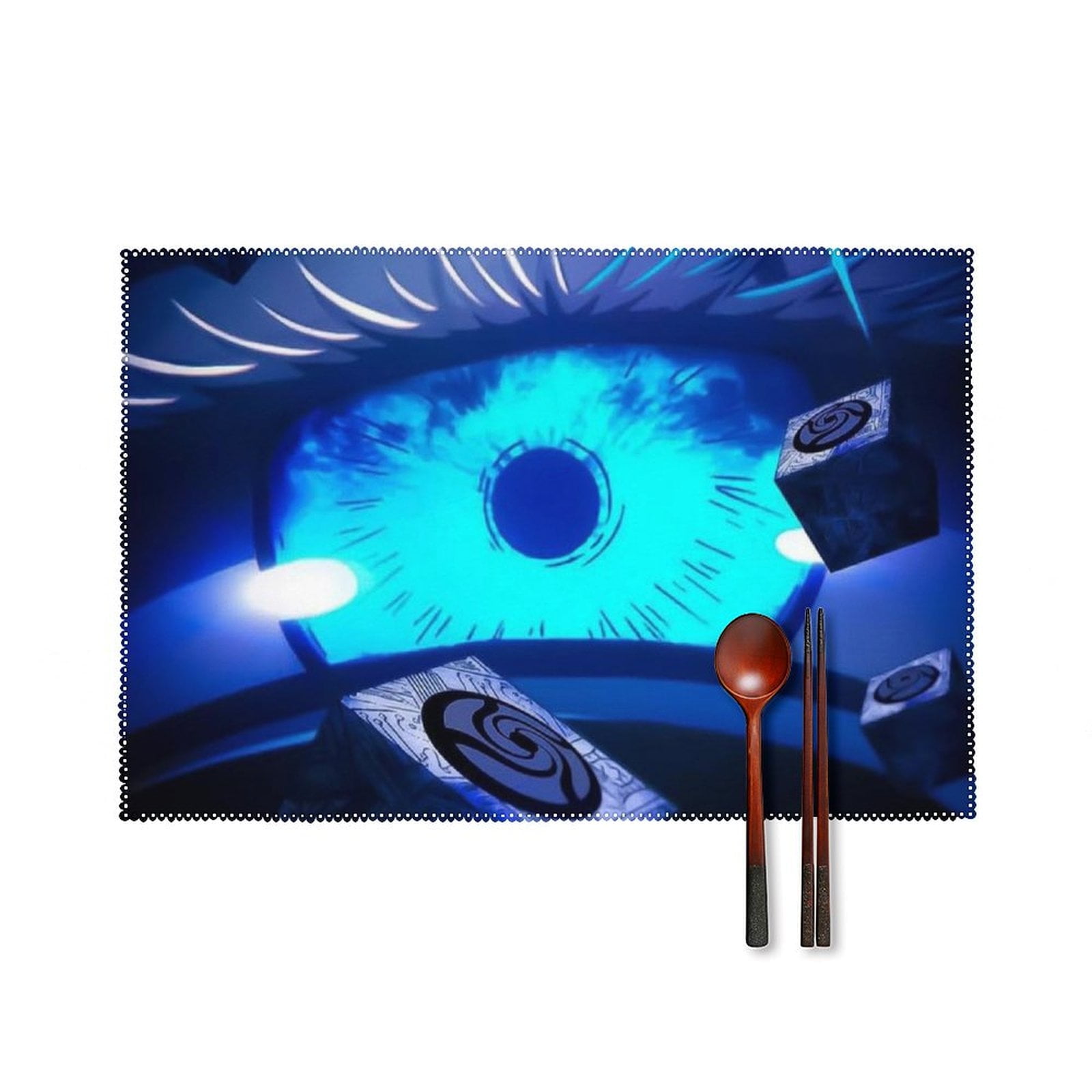 Jujutsu Kaisen Placemats for Dining Table Set of 4, Decorative Place ...