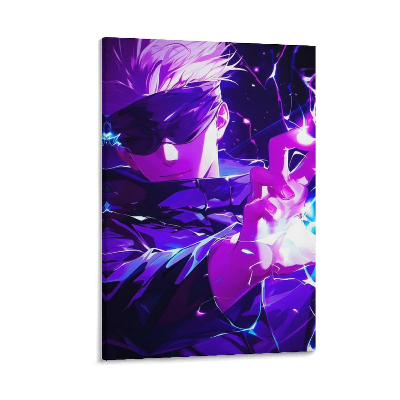Jujutsu Kaisen Poster, Anime Wall Canvas Hanging Art for Dorm Bedroom ...