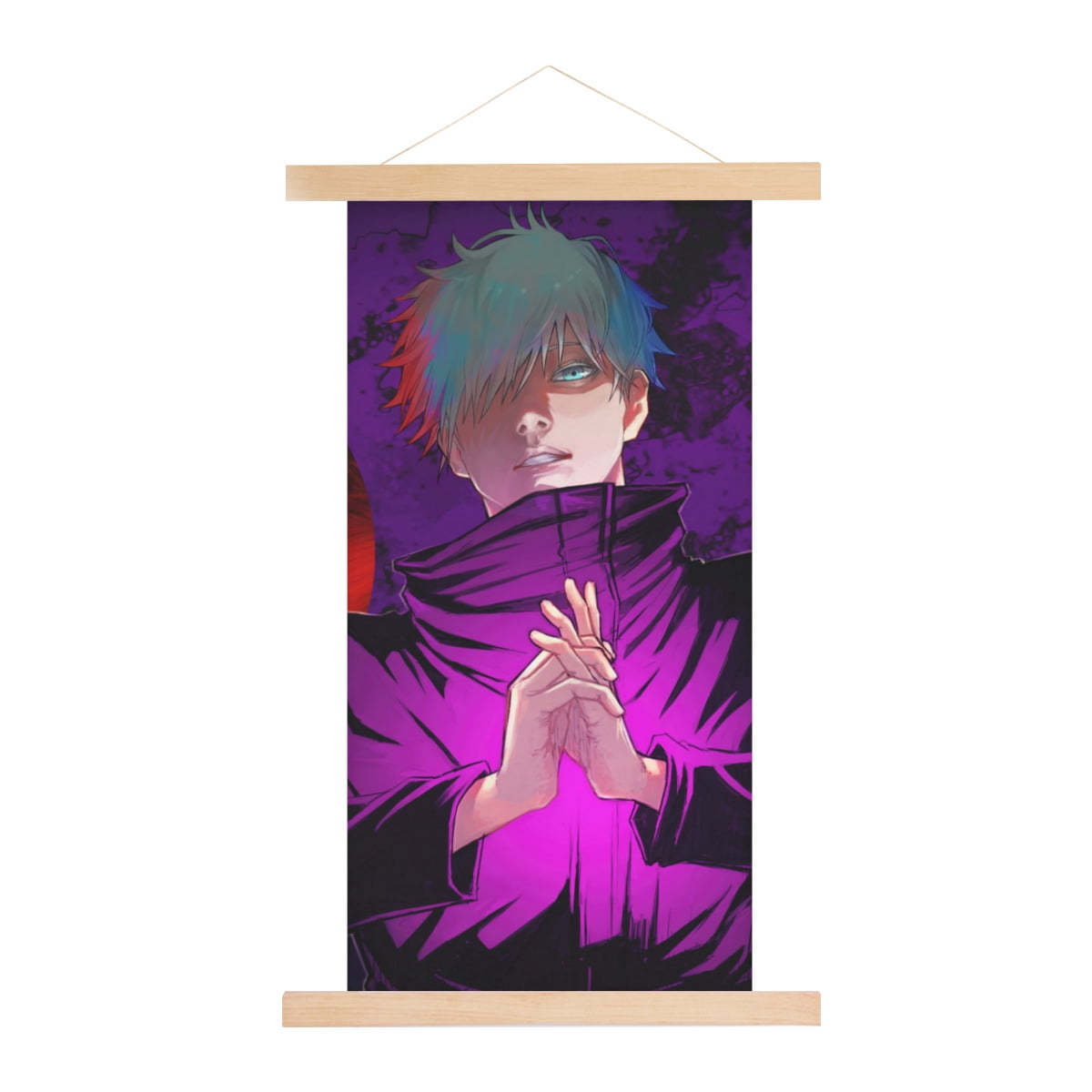 Jujutsu Kaisen Poster Genshin Hanging Scroll Cartoon Comic Decorative ...