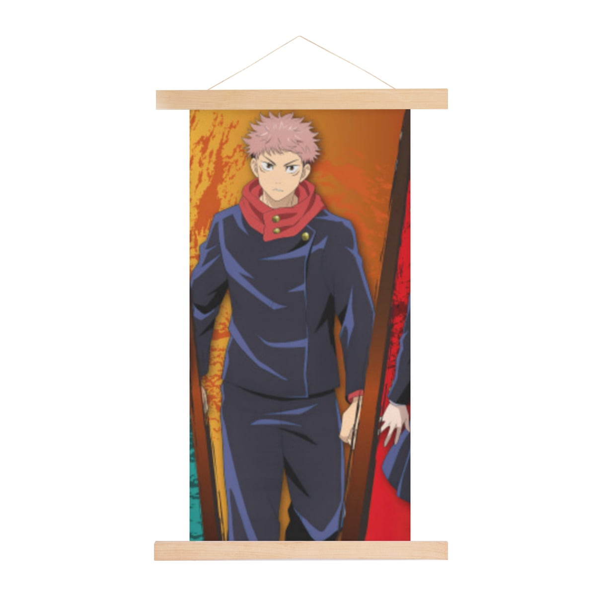 Jujutsu Kaisen Poster Genshin Hanging Scroll Cartoon Comic Decorative ...