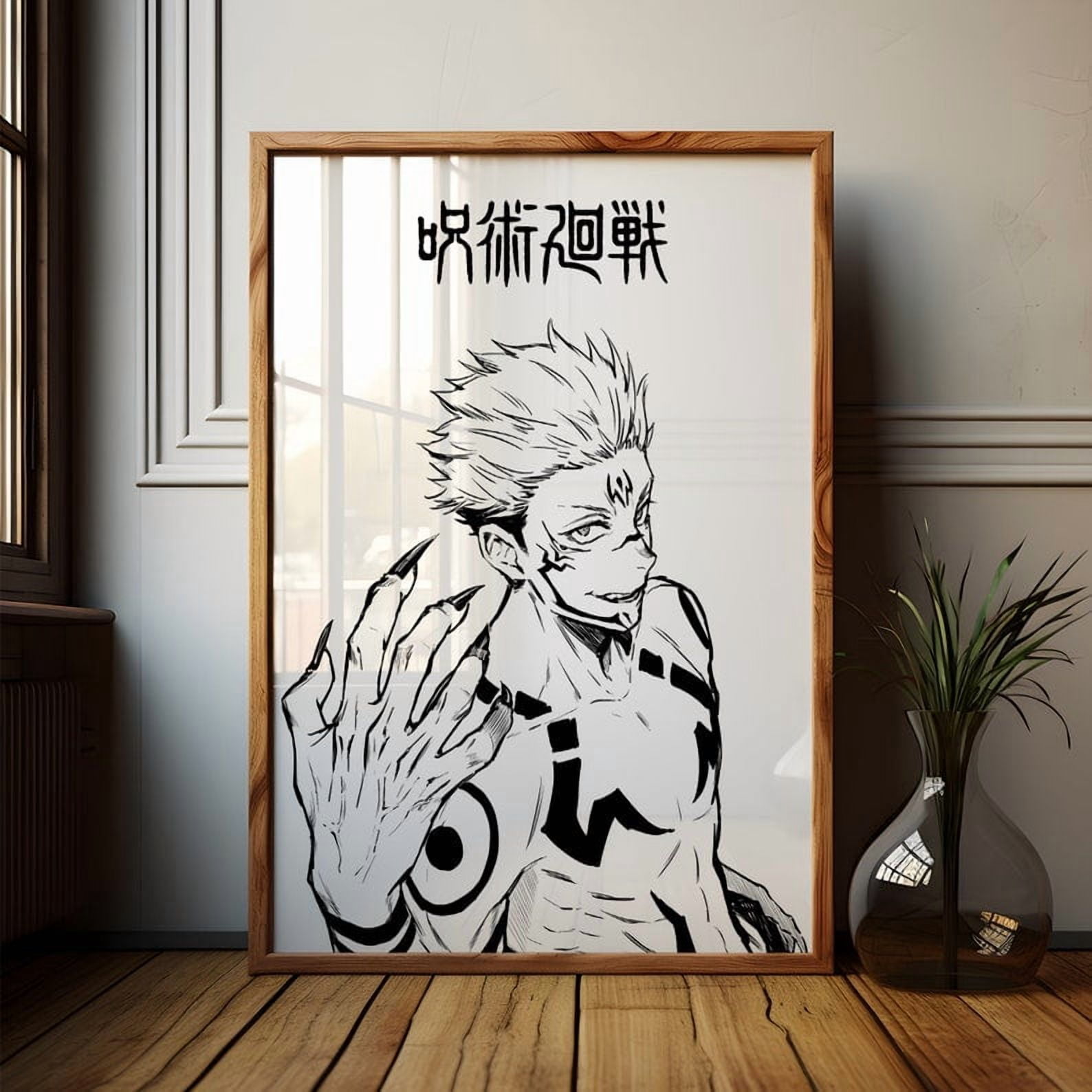 Jujutsu Kaisen Poster Set: Gojo, Sukuna, Toji Anime Art 24x36 UNFRAMED ...