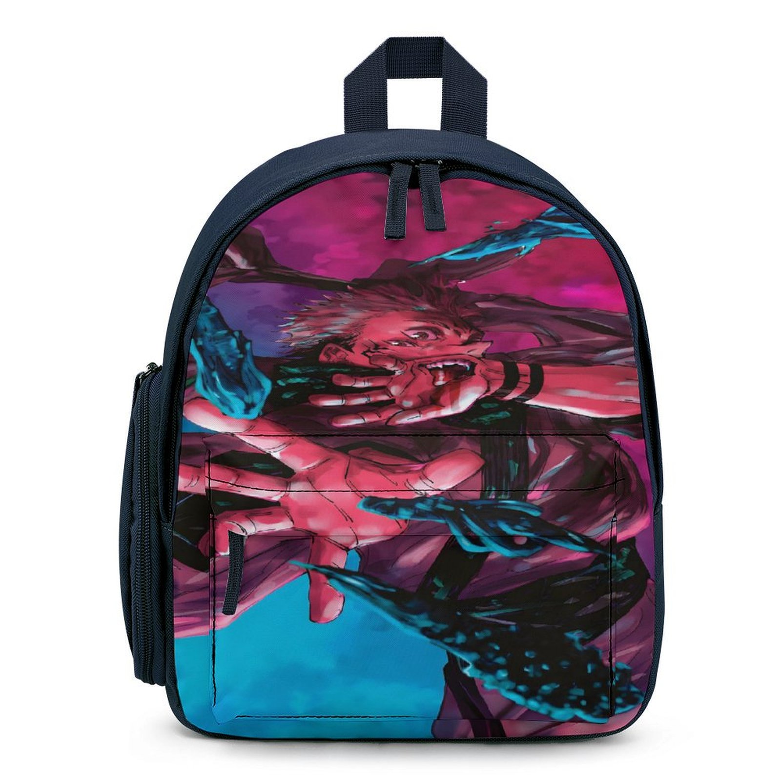Jujutsu Kaisen Backpack with Chest Strap Small Backpack Bookbag 12in ...