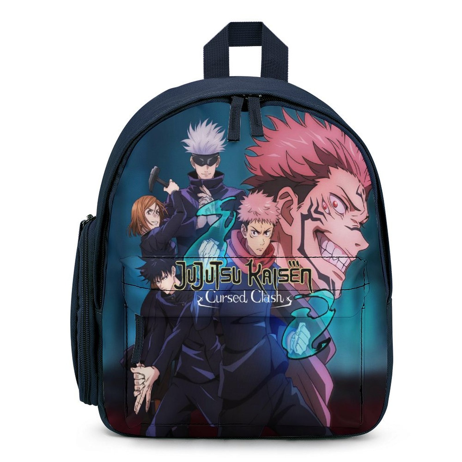 Jujutsu Kaisen Backpack with Chest Strap Small Backpack Bookbag 12in ...