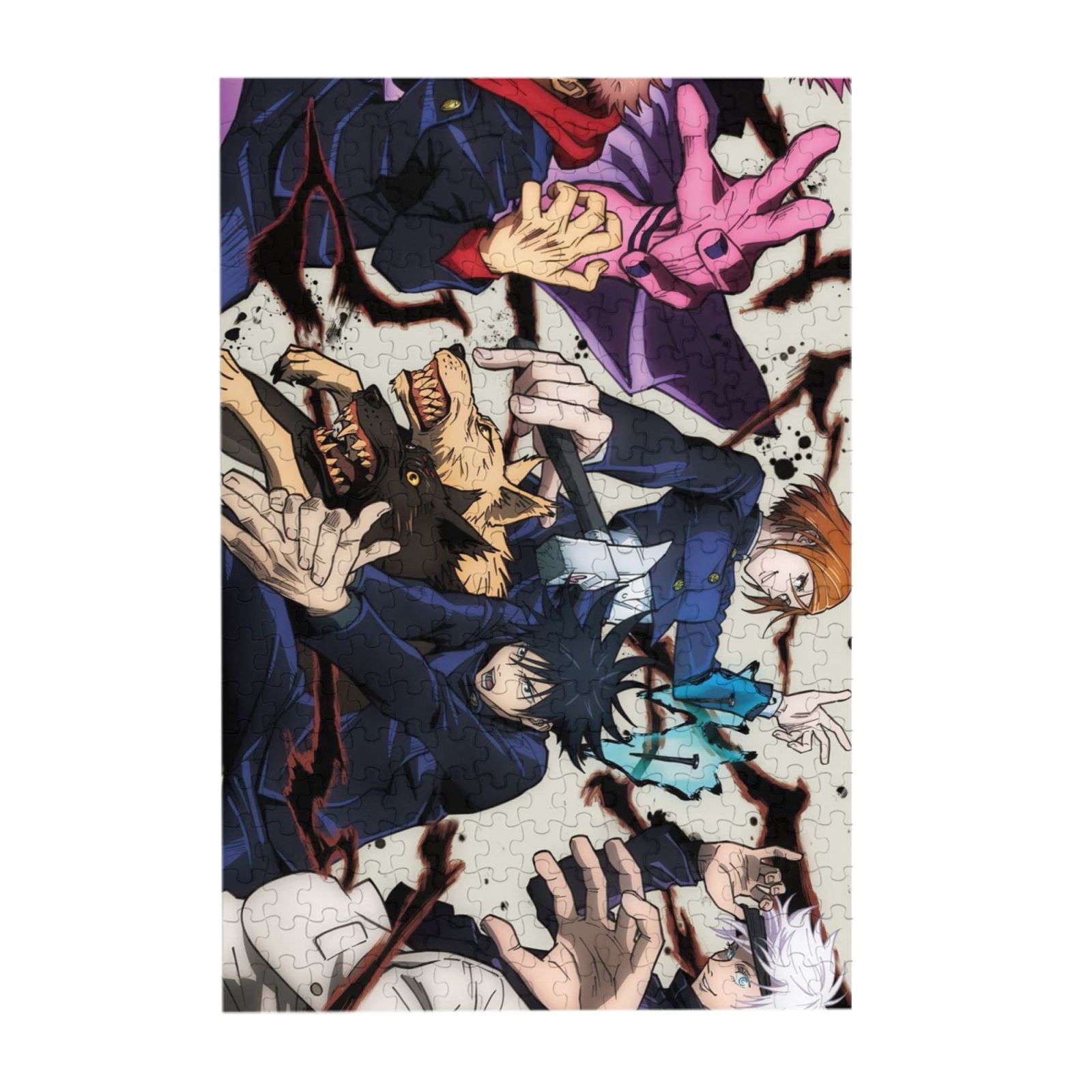 Jujutsu Kaisen Puzzle,300 Pieces Puzzles For Kids,Jujutsu Kaisen Jigsaw ...