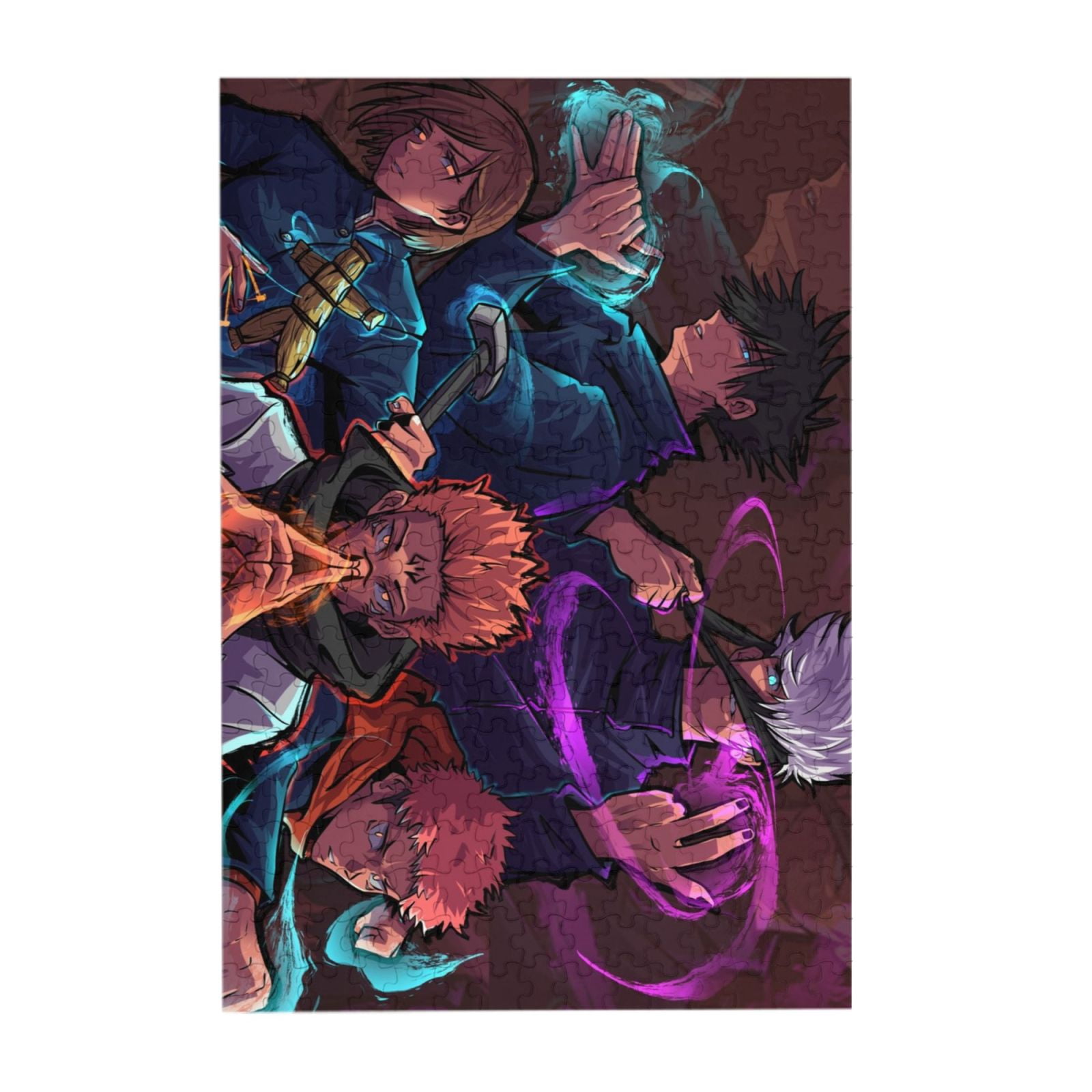 Jujutsu Kaisen Puzzle,300 Pieces Puzzles For Kids,Jujutsu Kaisen Jigsaw ...