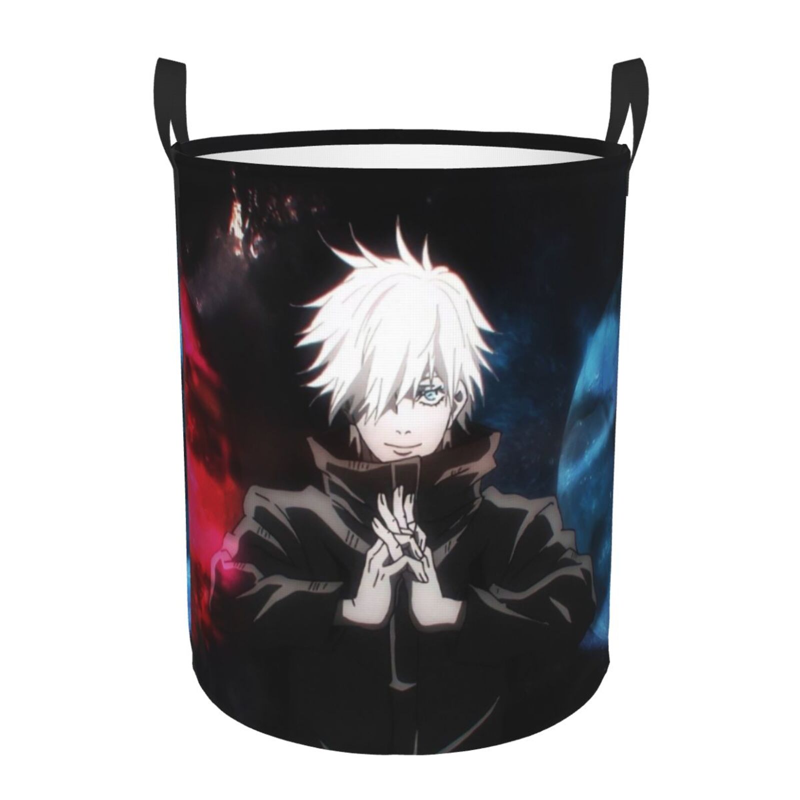 Jujutsu Kaisen Round Storage Basket Laundry Hamper Clothes Storage ...