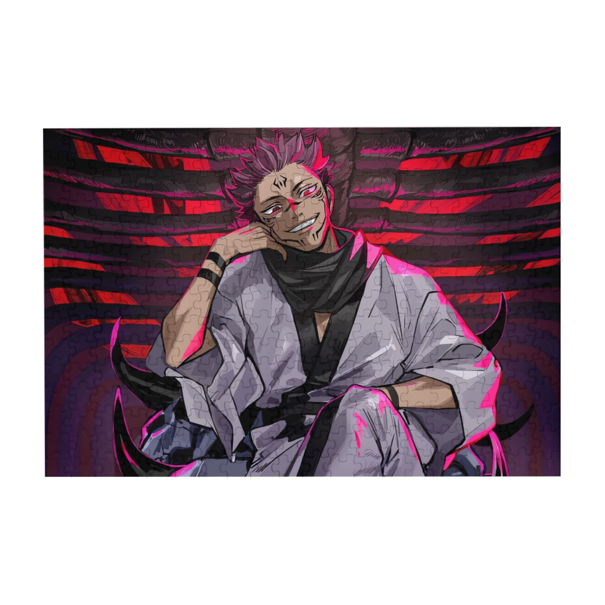 Jujutsu Kaisen Ryomen Sukuna 300 Piece Puzzles,Wooden Jigsaw Puzzle ...