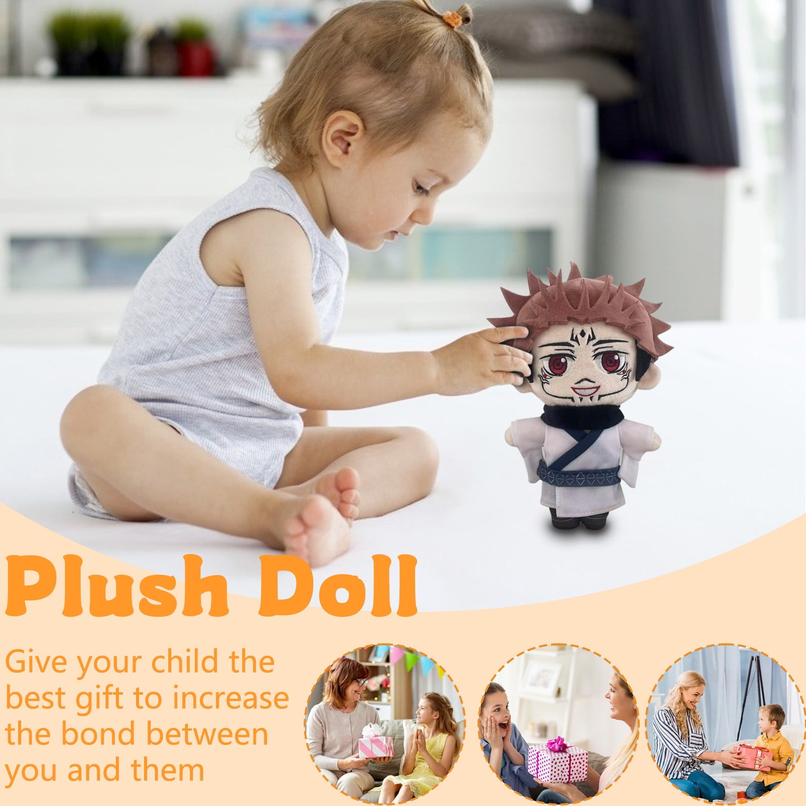 Jujutsu Kaisen Ryomen Sukuna Anime Jujutsu Kaisen Plush Toy Super Cute ...