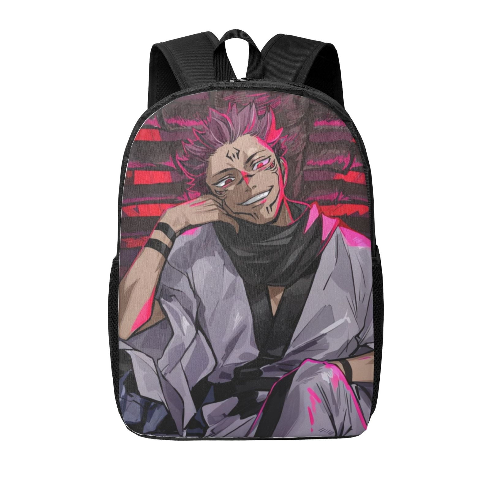 Jujutsu Kaisen Ryomen Sukuna Backpack 17 Inch Large Capacity Casual ...