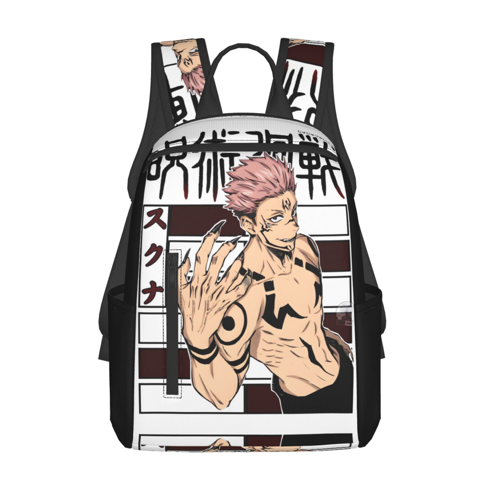 Jujutsu Kaisen Ryomen Sukuna Backpacks Large Capacity Travel Backpack ...