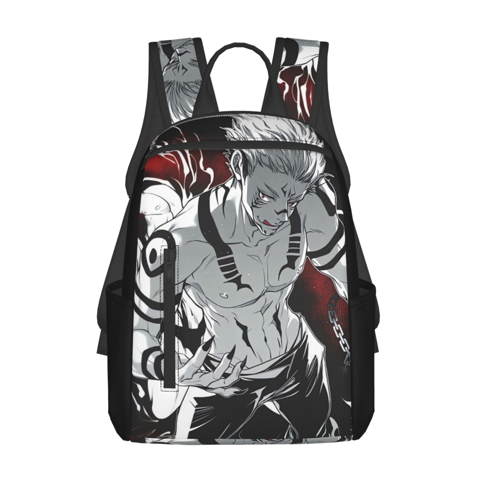 Jujutsu Kaisen Ryomen Sukuna Backpacks Large Capacity Travel Backpack ...