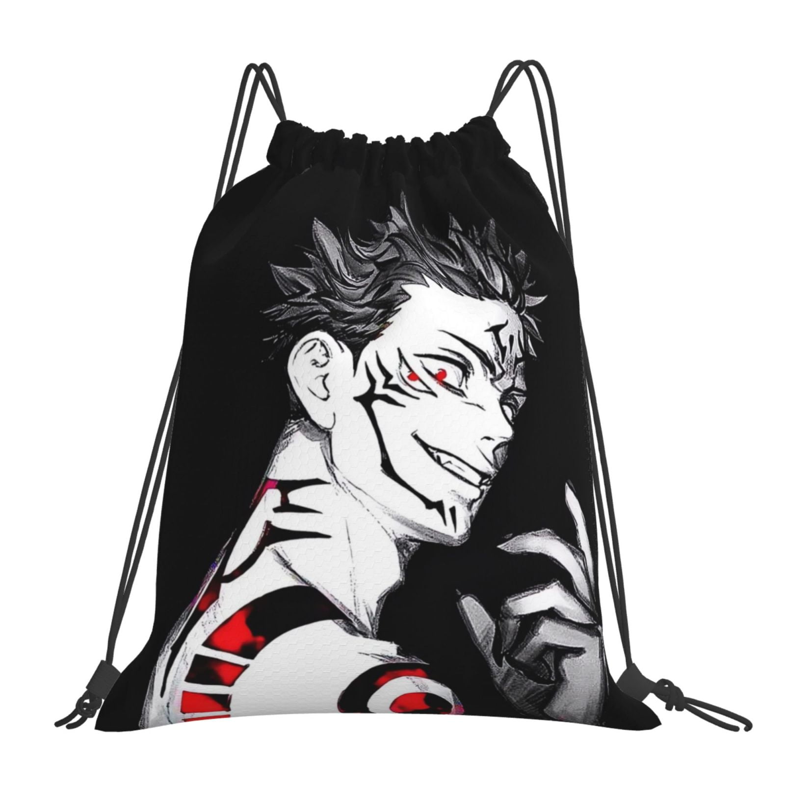 Jujutsu Kaisen Ryomen Sukuna Drawstring Backpack Sport Gym Bag For Yoga ...