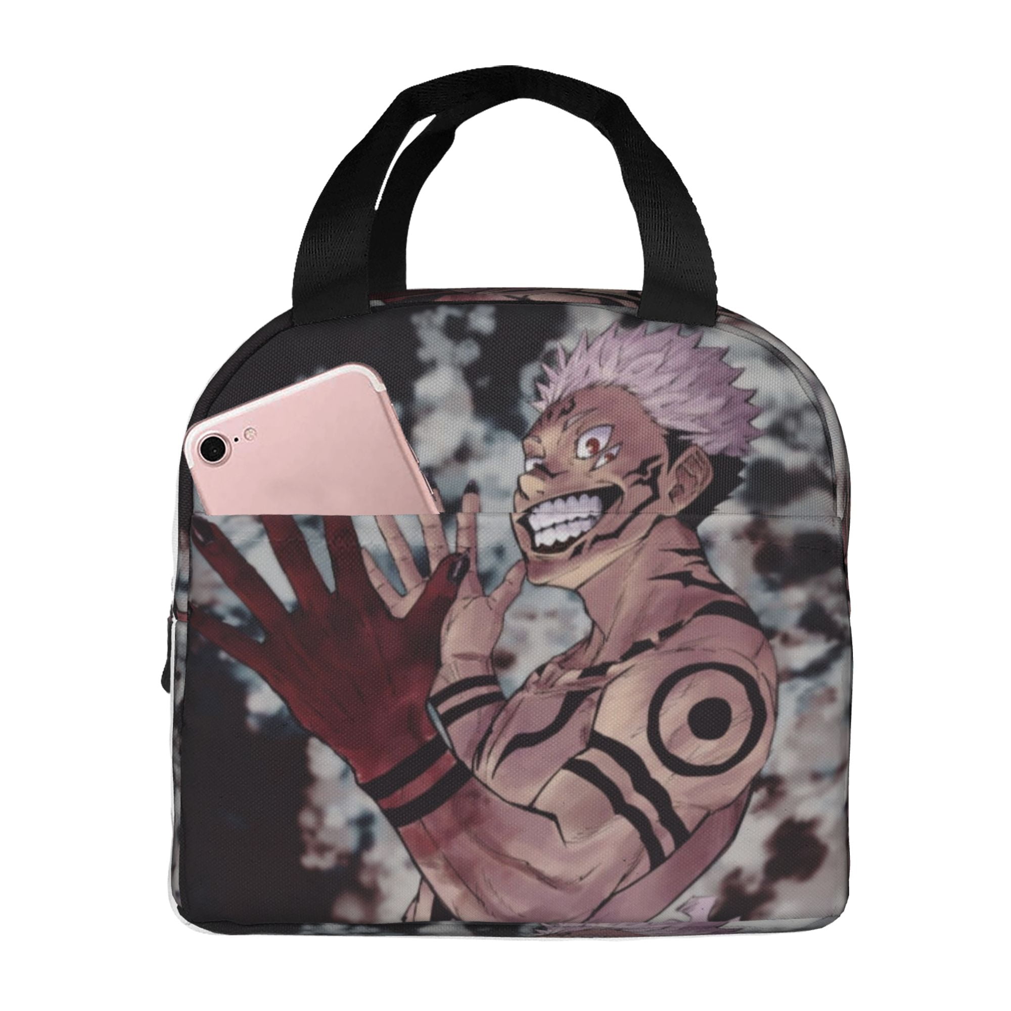 Jujutsu Kaisen Ryomen Sukuna Lunch Bag Tote Bag Insulated Lunch Box ...