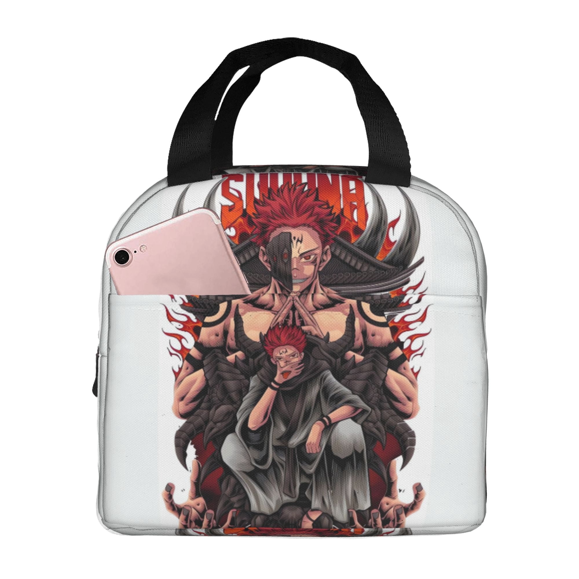 Jujutsu Kaisen Ryomen Sukuna Lunch Bag Tote Bag Insulated Lunch Box ...