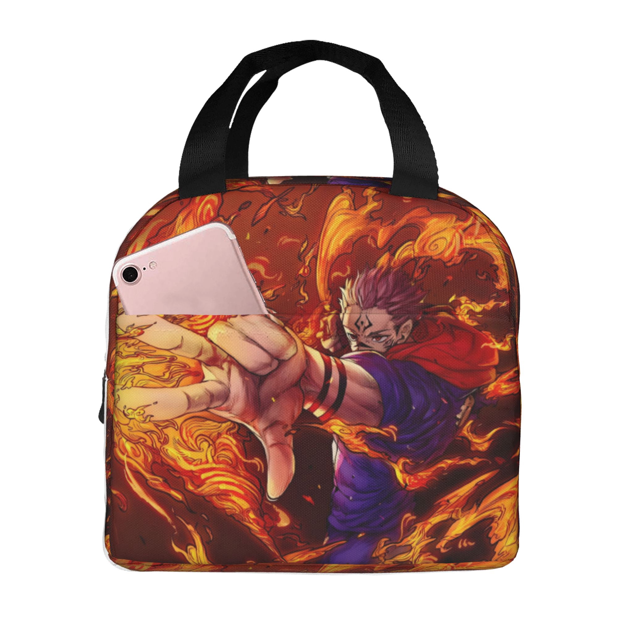 Jujutsu Kaisen Ryomen Sukuna Lunch Bag Tote Bag Insulated Lunch Box ...