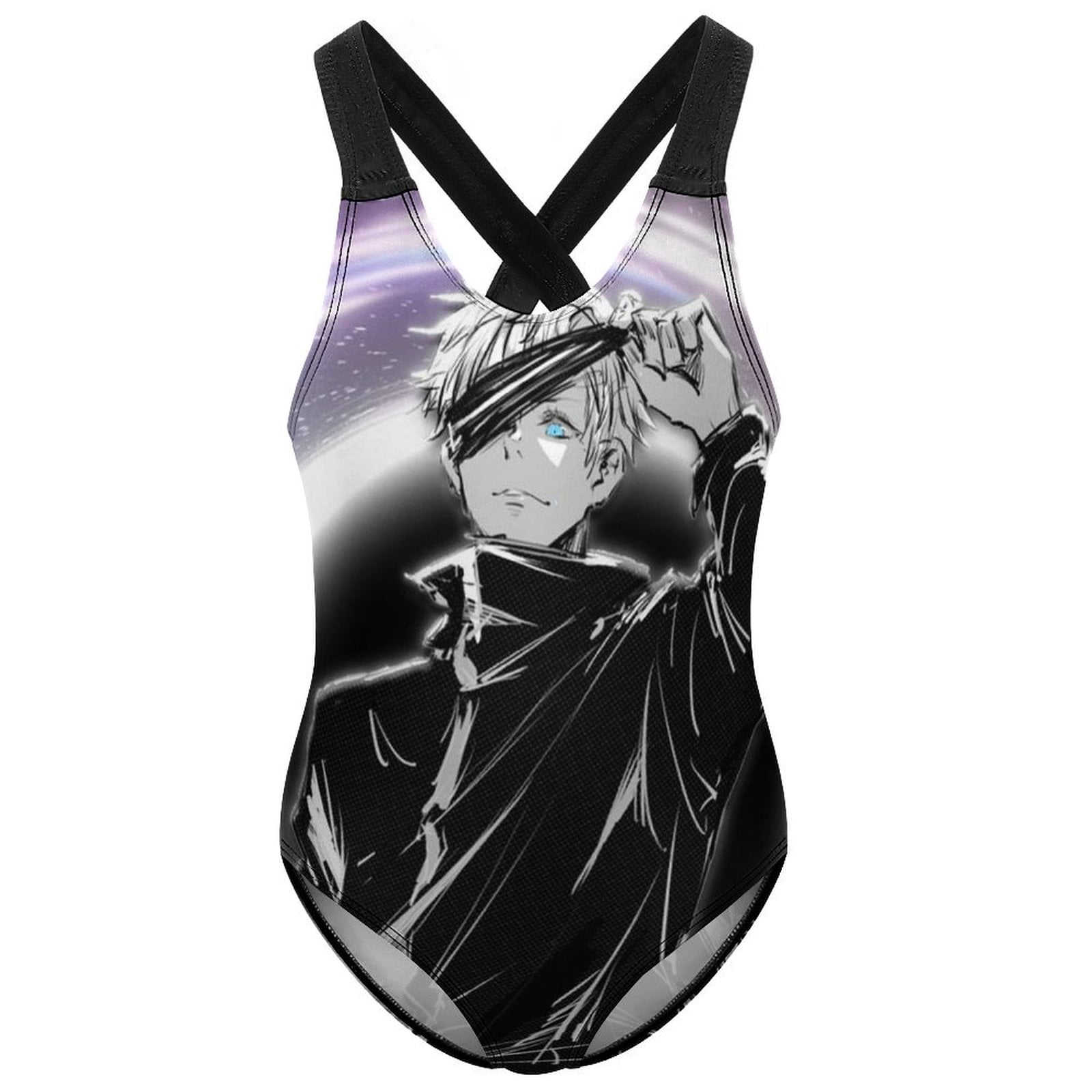 Jujutsu Kaisen Satoru Anime Girl's One-piece Swimsuit Summer Children's ...