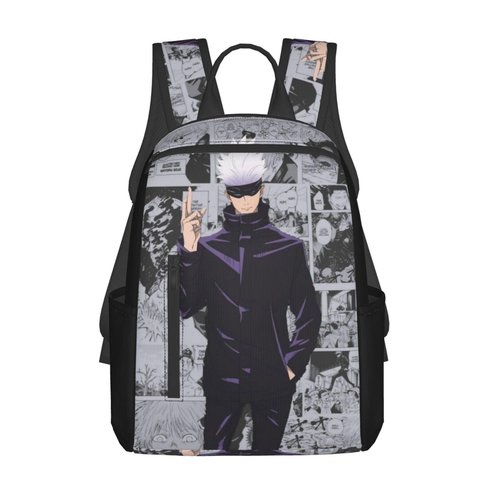 Jujutsu Kaisen Satoru Gojo Backpacks Large Capacity Travel Backpack ...