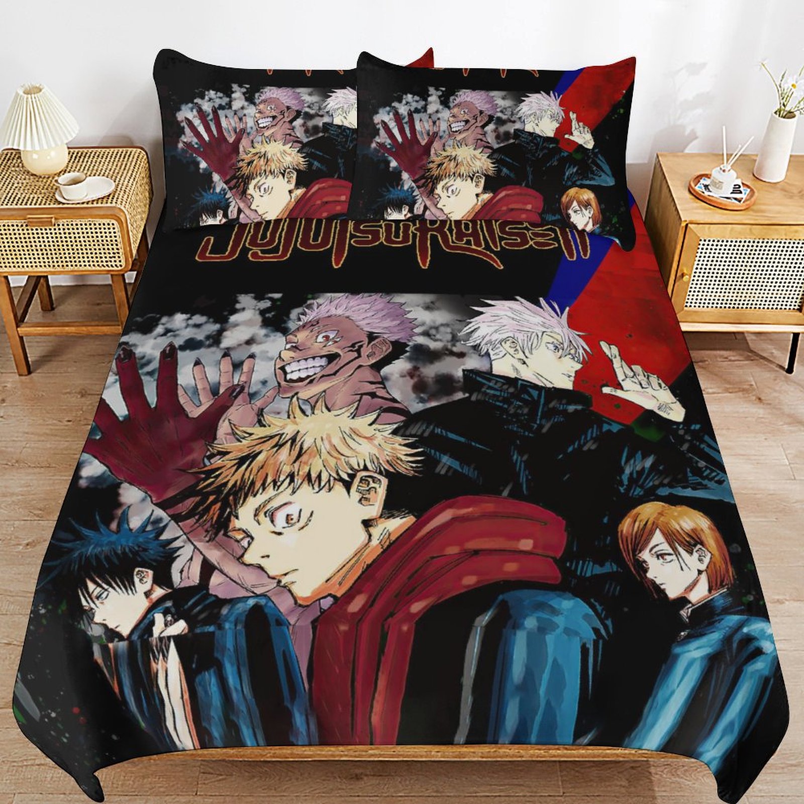 Jujutsu Kaisen Satoru Gojo Bed Duvet Cover Microfiber Bedding Sets 3D ...