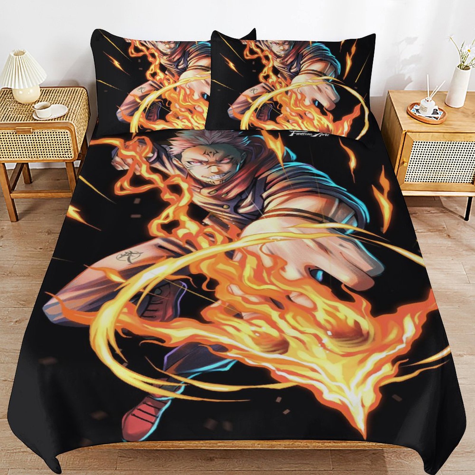 Jujutsu Kaisen Satoru Gojo Bed Duvet Cover Microfiber Bedding Sets 3D ...
