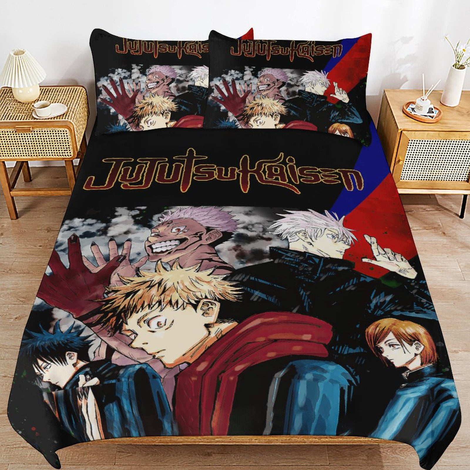 Jujutsu Kaisen Satoru Gojo Bed Duvet Cover Microfiber Bedding Sets 3D ...
