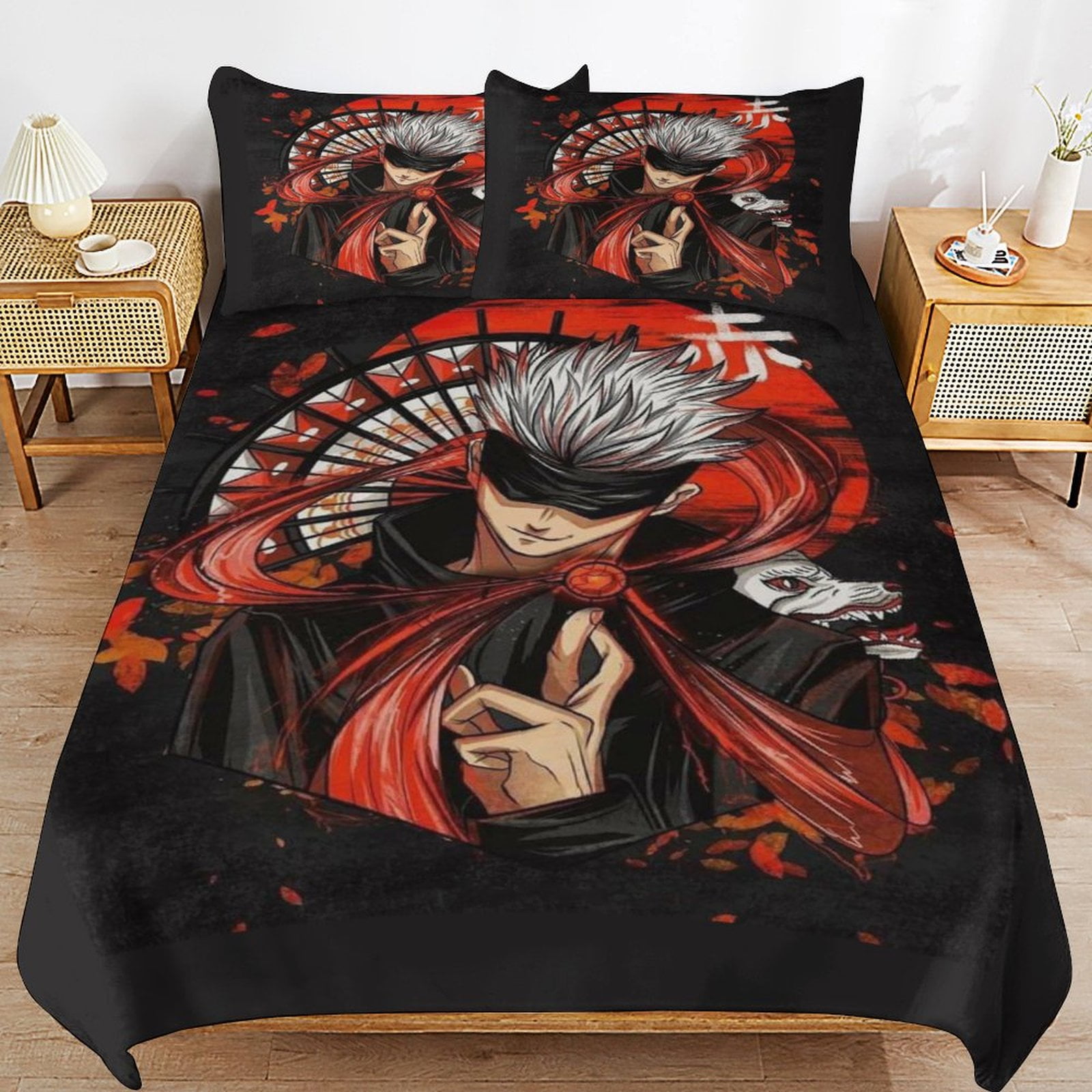 Jujutsu Kaisen Satoru Gojo Bed Duvet Cover Microfiber Bedding Sets 3D ...