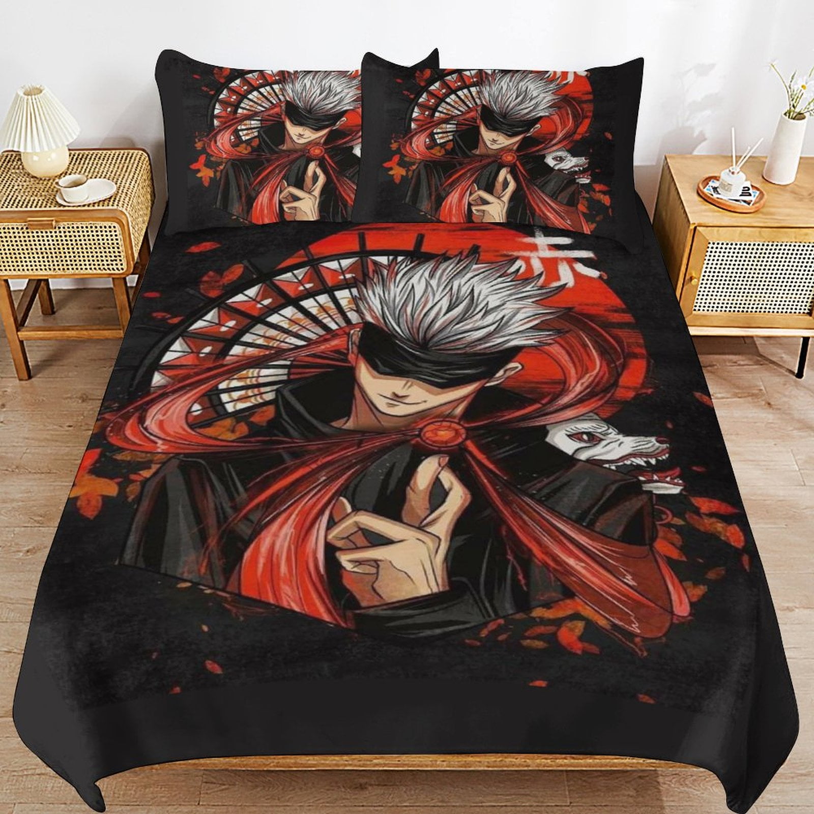 Jujutsu Kaisen Satoru Gojo Bed Duvet Cover Microfiber Bedding Sets 3D ...
